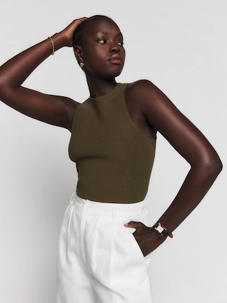 Vintage Cleo Vest - Sustainable Vintage | Reformation